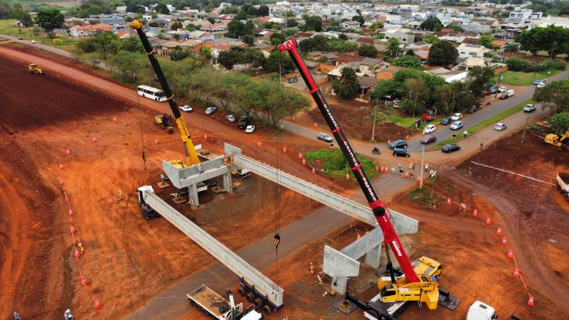 Obra da Perimetral Leste de Foz do Iguaçu chega a 43,76% de execução ...